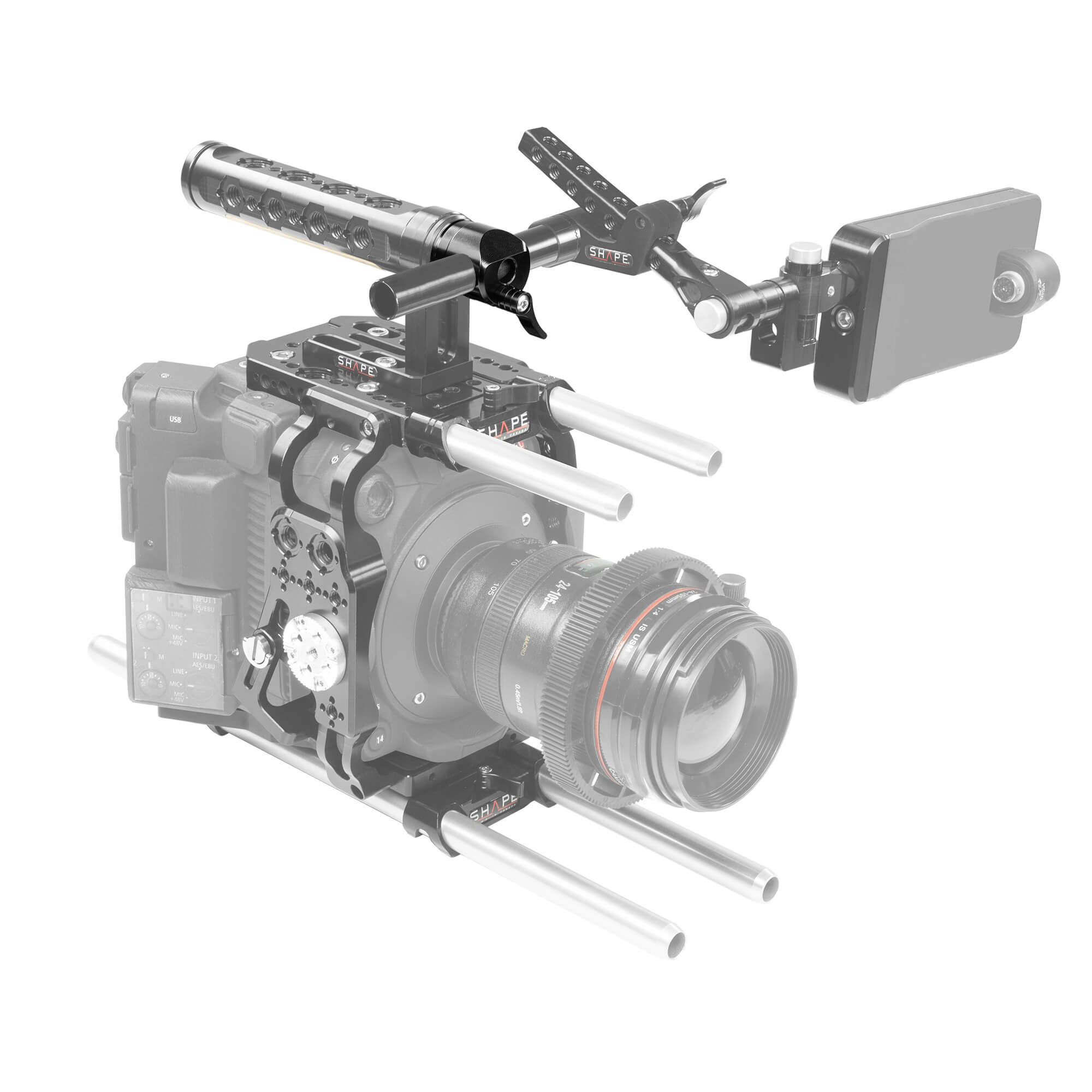 15mm Rod Clamp with ARRI Standard 3/8-16 Interface Male