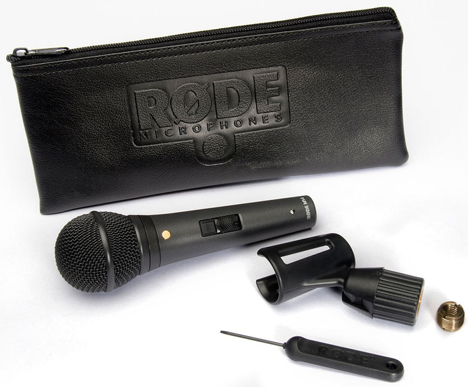 M1-S Live Performance Dynamic Microphone with Lockable Switch